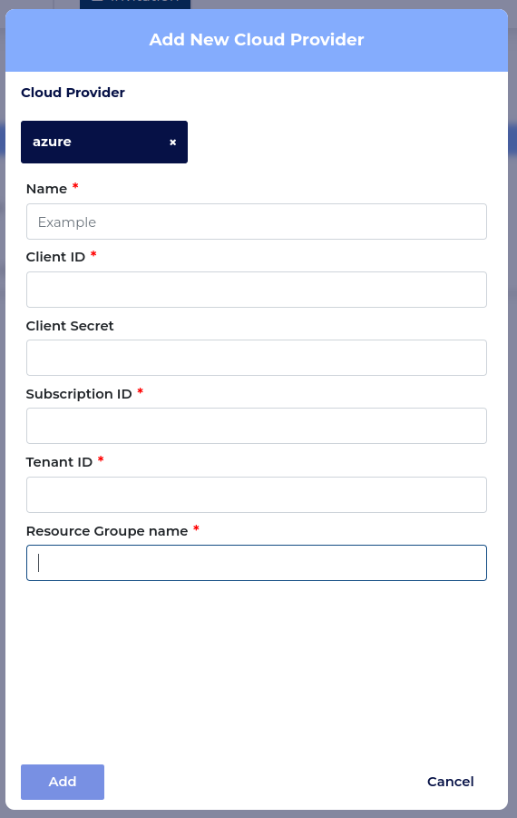 Cloud Providers - Cloudoor